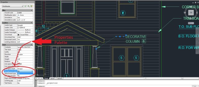 Text Mask for Dims & MLeaders | AutoCAD Tips