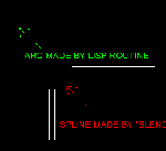 AutoLISP: Arc Tangent to Line | AutoCAD Tips