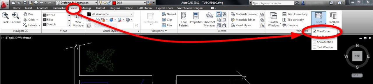 Zoom to Selected Using the ViewCube | AutoCAD Tips