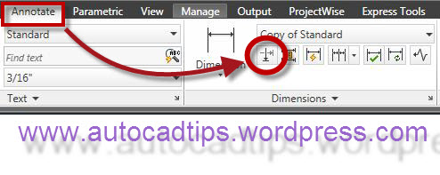 DIMBREAK Break Dimension Lines | AutoCAD Tips