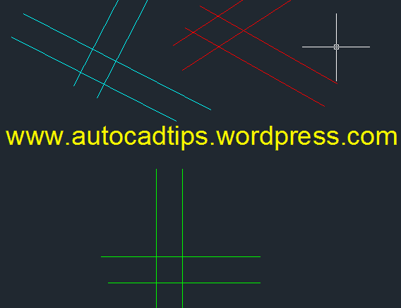 AutoLISP: T Shape Wall Clean Up | AutoCAD Tips