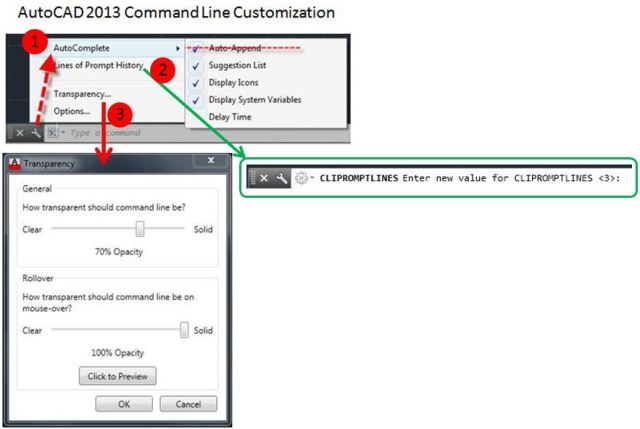 AutoCAD 2013 The new Command Line | AutoCAD Tips