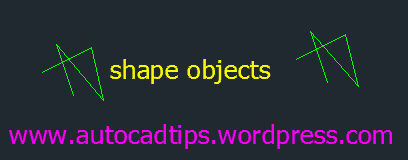 Turn Shape Objects into Blocks | AutoCAD Tips