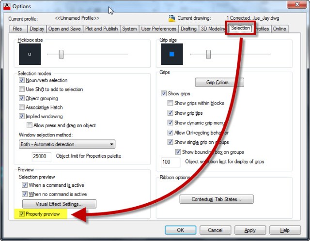 AutoCAD 2013 Property Preview | AutoCAD Tips