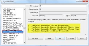 Control the Display of The View Cube and Navigation Bar | AutoCAD Tips