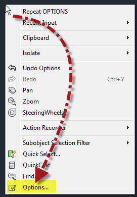Options 1 | AutoCAD Tips