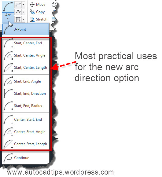 AutoCAD 2014 Arc Improvement | AutoCAD Tips