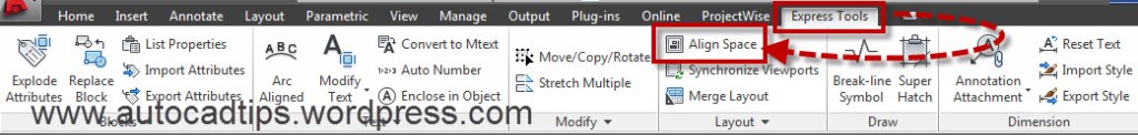 Use Align Space to Easily Align A Viewport View | AutoCAD Tips