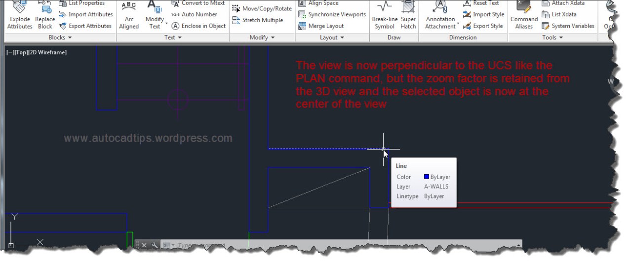 Express Tool: EXPLAN – Improved PLAN command | AutoCAD Tips