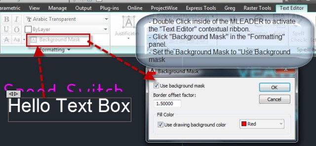 AutoCAD Self Adjusting Text Frame Using Multileaders | AutoCAD Tips