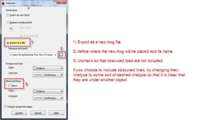 FLATSHOT In Action | AutoCAD Tips
