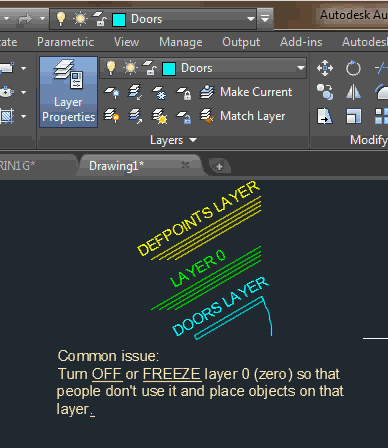 Issues With Using DEFPOINTS for Viewports | AutoCAD Tips