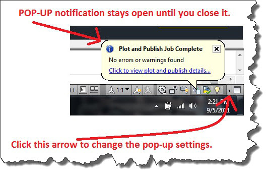 AutoCAD 2015 Tray Settings for Print Pop-Up | AutoCAD Tips