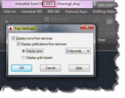 AutoCAD 2015 Tray Settings for Print Pop-Up | AutoCAD Tips