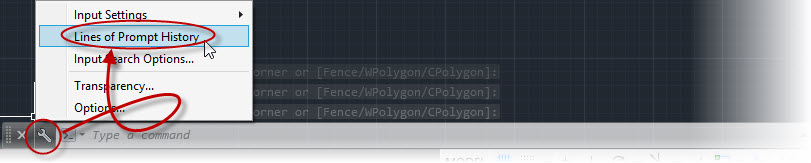 Number of Lines of Command History on the Command Line | AutoCAD Tips