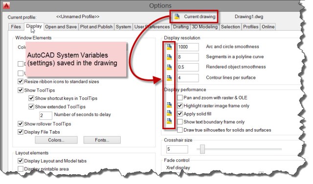 AutoCAD 2016 System Variable Monitor | AutoCAD Tips