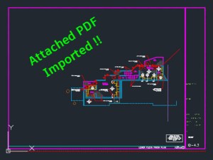 Import PDF Geometery | AutoCAD Tips